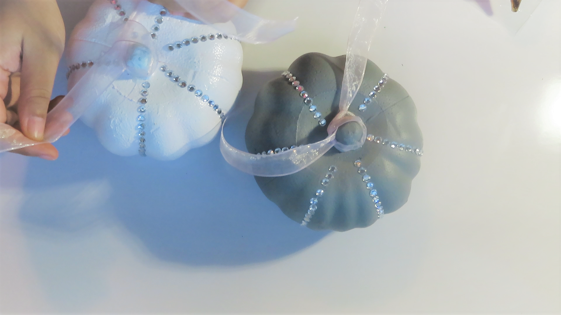 How To Decorate Dollar Tree Styrofoam Pumpkins - DeAnn Creates