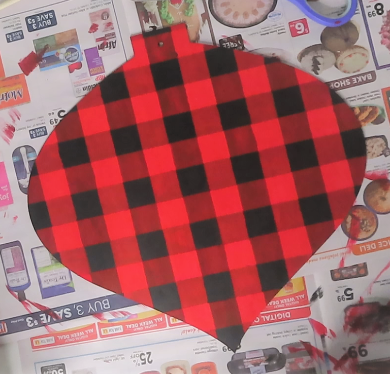 How To Paint a Buffalo Check Pattern - DeAnn Creates