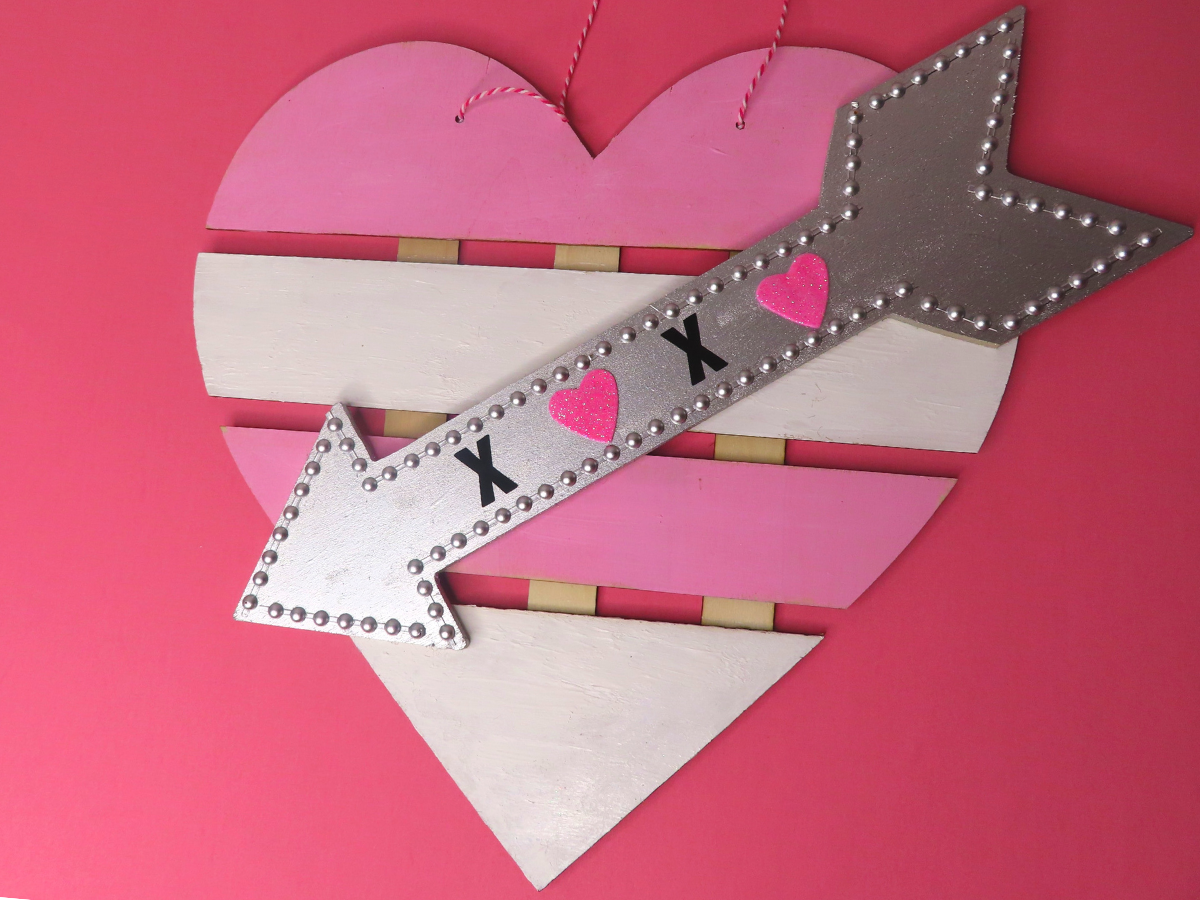Dollar Tree Valentine’s Heart Craft You Have To See - DeAnn Creates