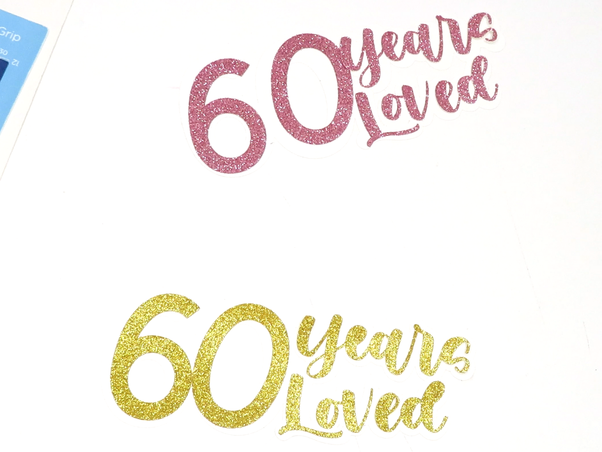 How To Make a Cake Topper With Cricut - DeAnn Creates