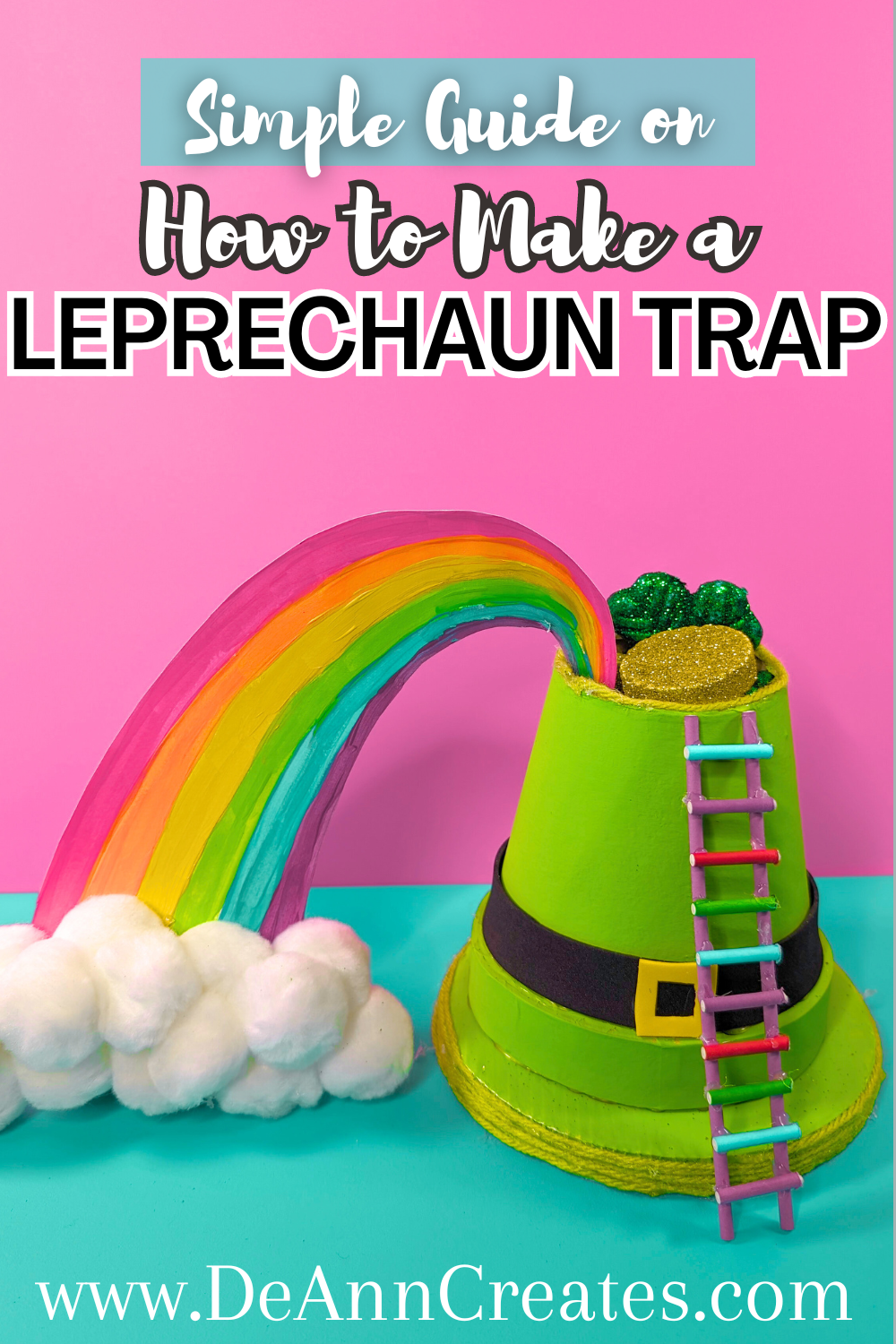How to Make a Leprechaun Trap for St. Patrick’s Day Fun - DeAnn Creates