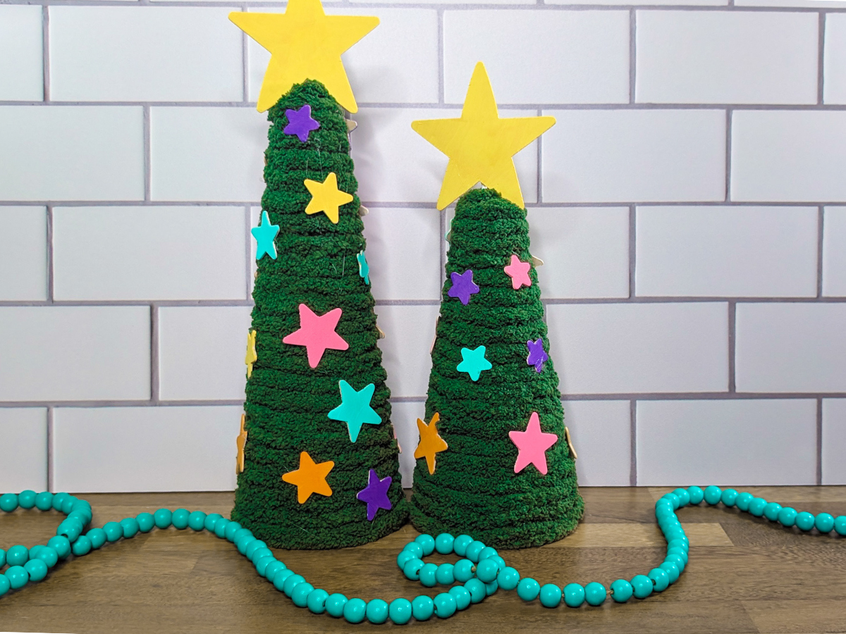 DIY Tabletop Christmas Tree Made Easy for Festive Tables - DeAnn Creates